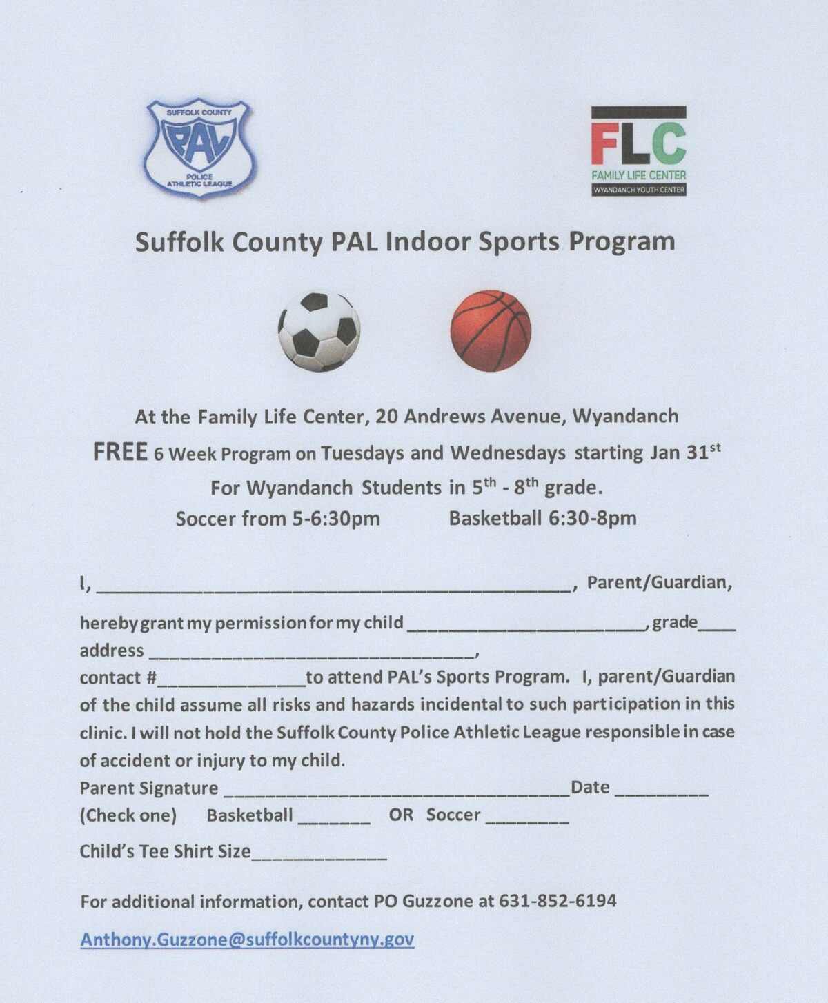 Upcoming Events - Suffolk PAL