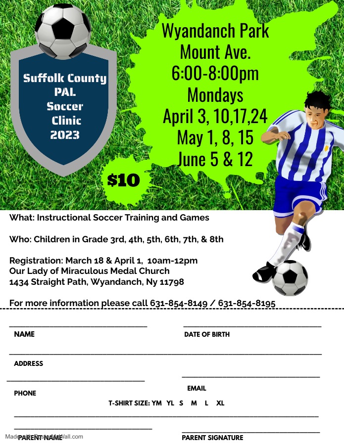 Upcoming Events - Suffolk PAL
