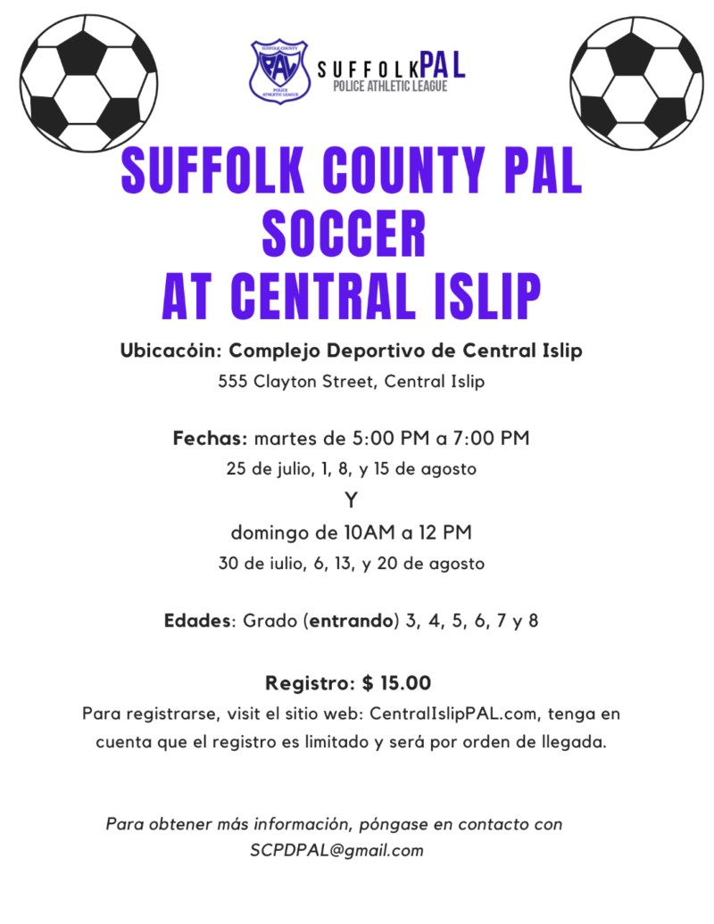 Upcoming Events - Suffolk PAL