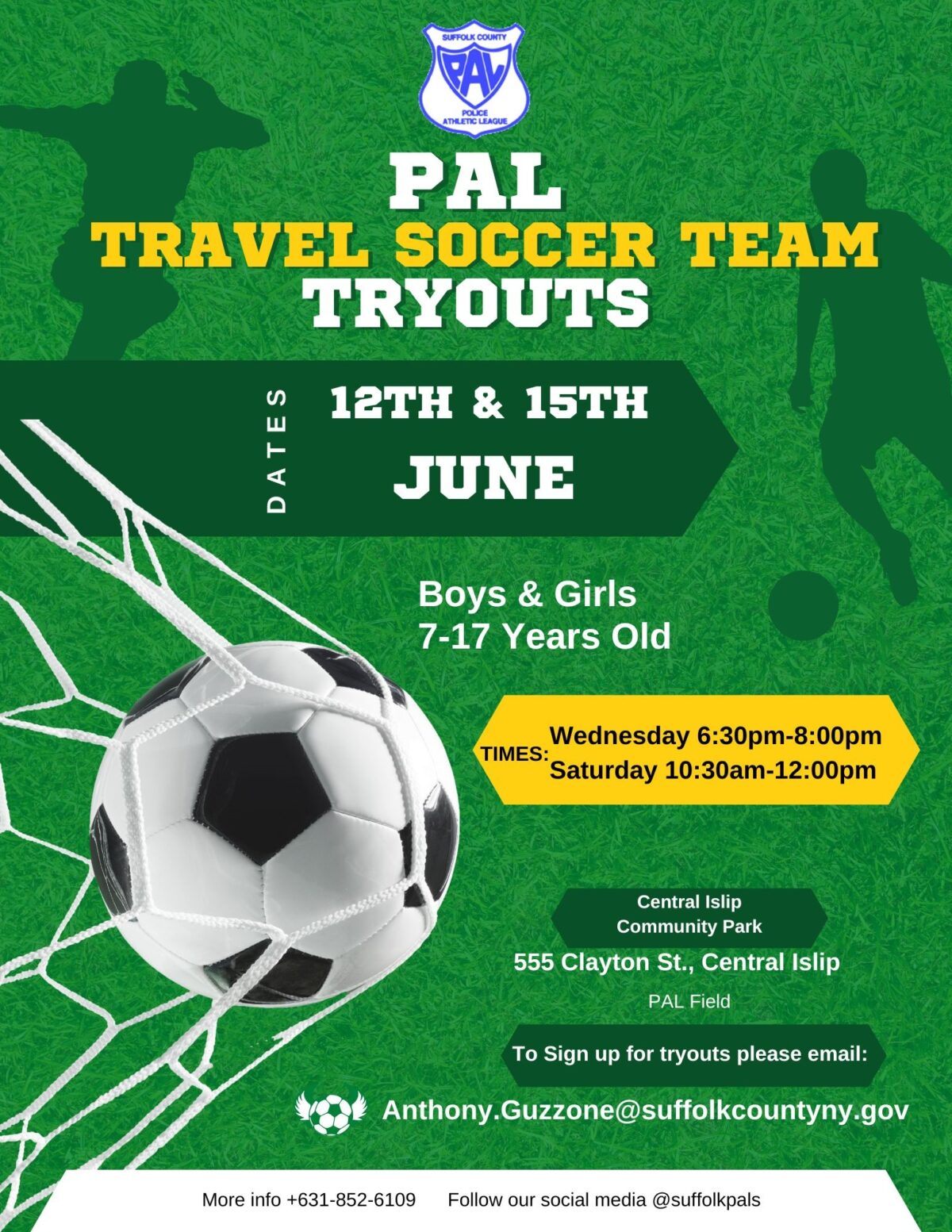 Upcoming Events - Suffolk PAL