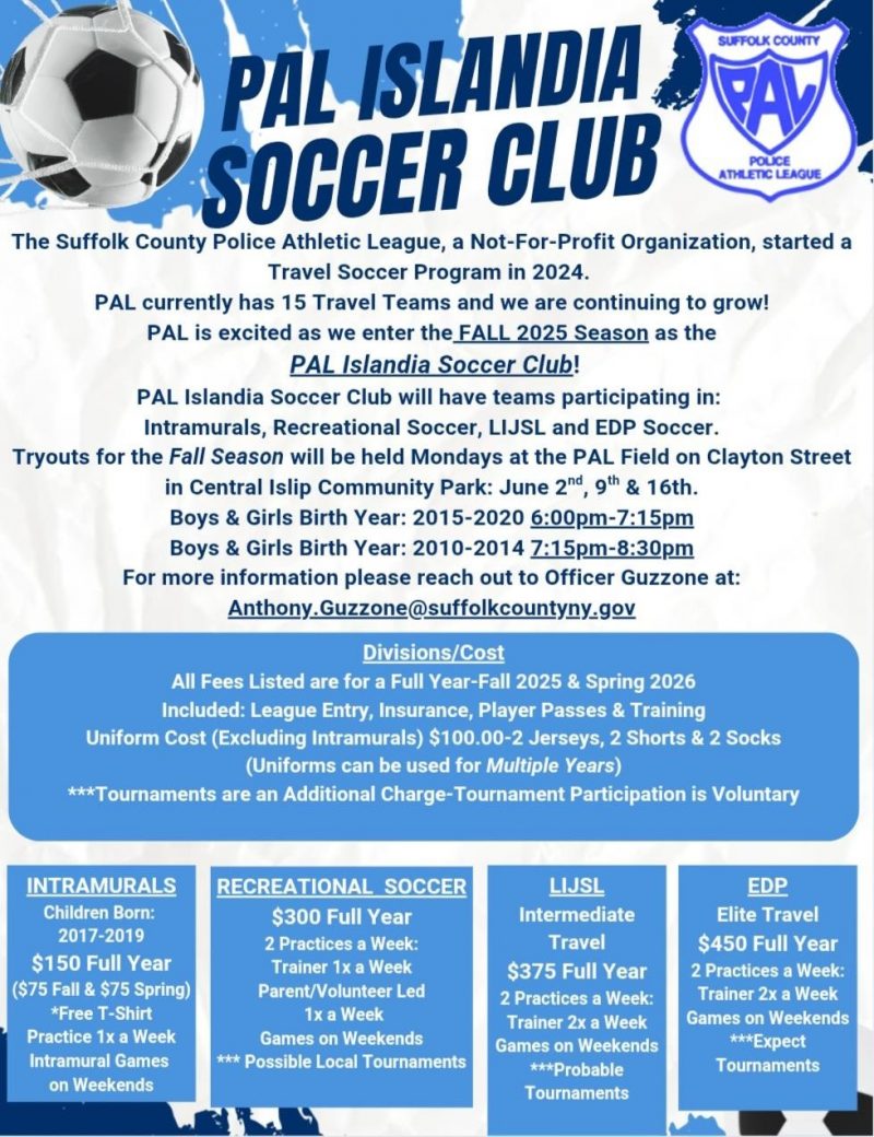Upcoming Events - Suffolk PAL